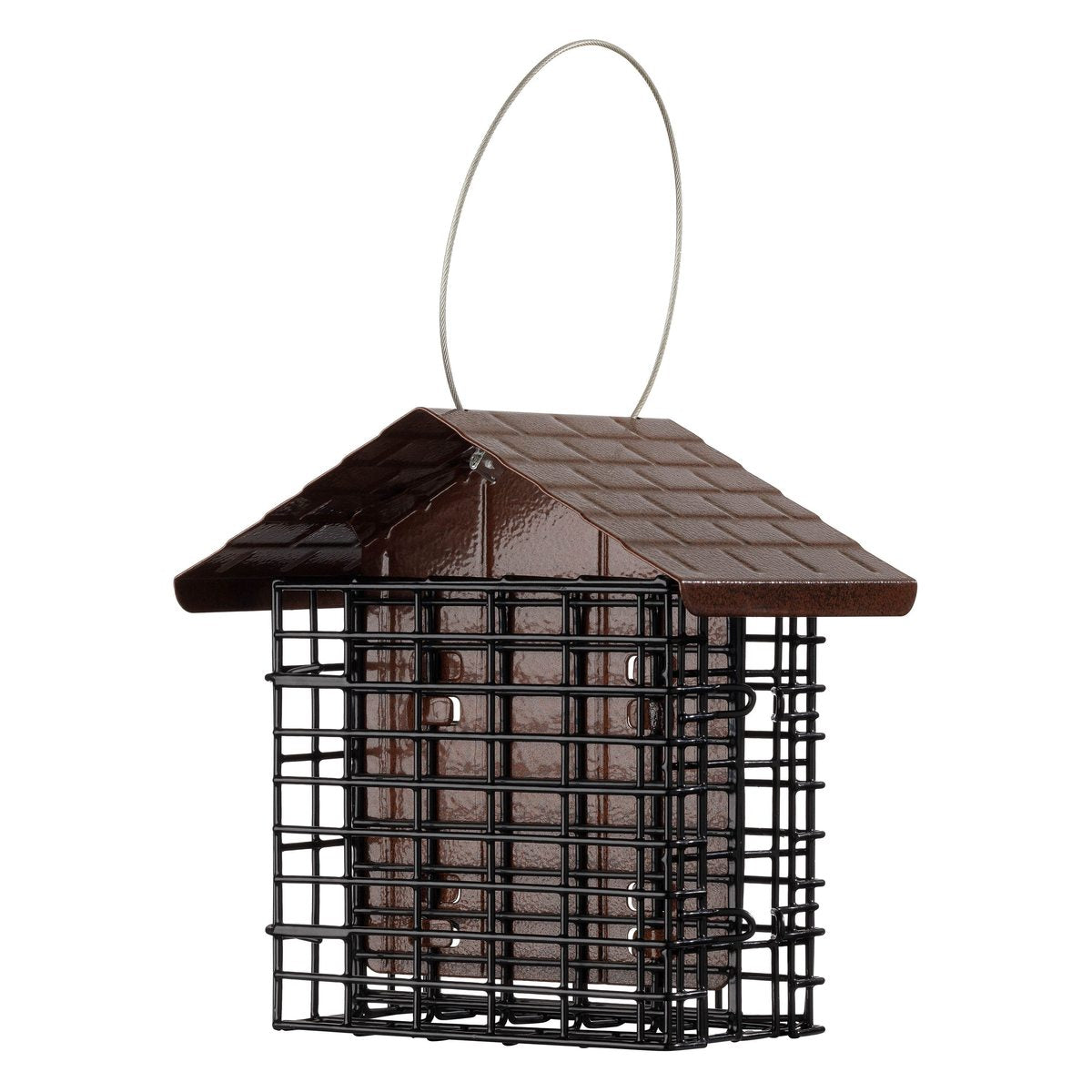 More Birds® Two Cake Suet Buffet Bird Feeder with Weather Guard ...